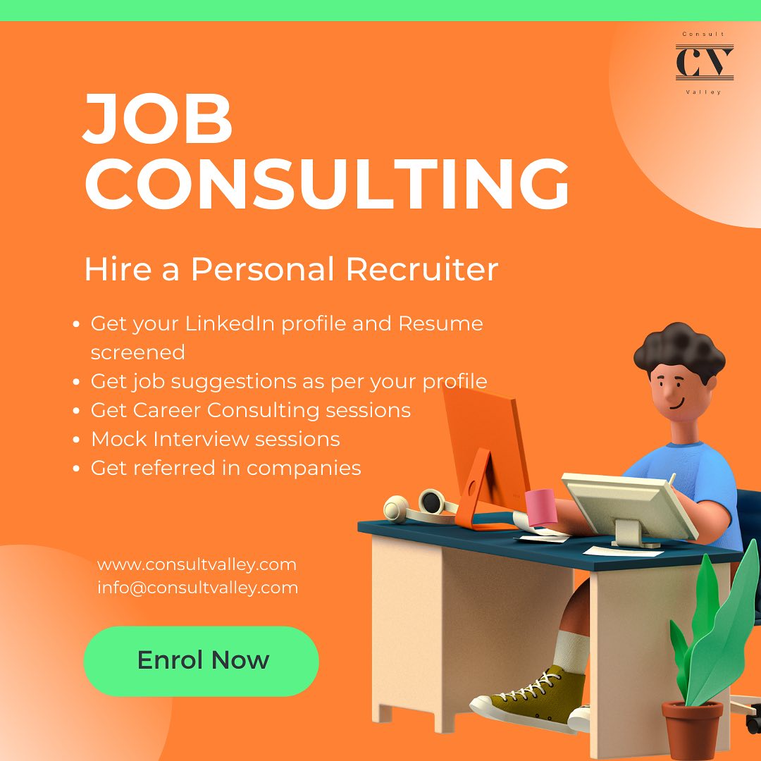 Job Consulting Services - Consult Vally